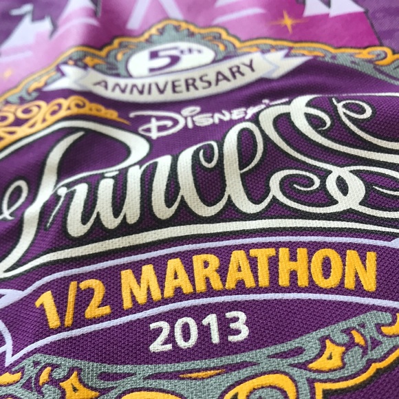 runDisney | Tops | Vintage Rundisney Princess Half Participant Shirt ...